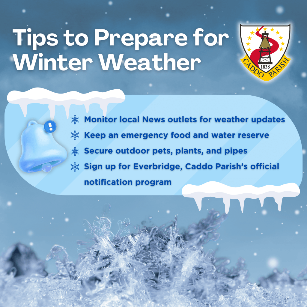 Winter Weather Preparedness Tips | Parish of Caddo