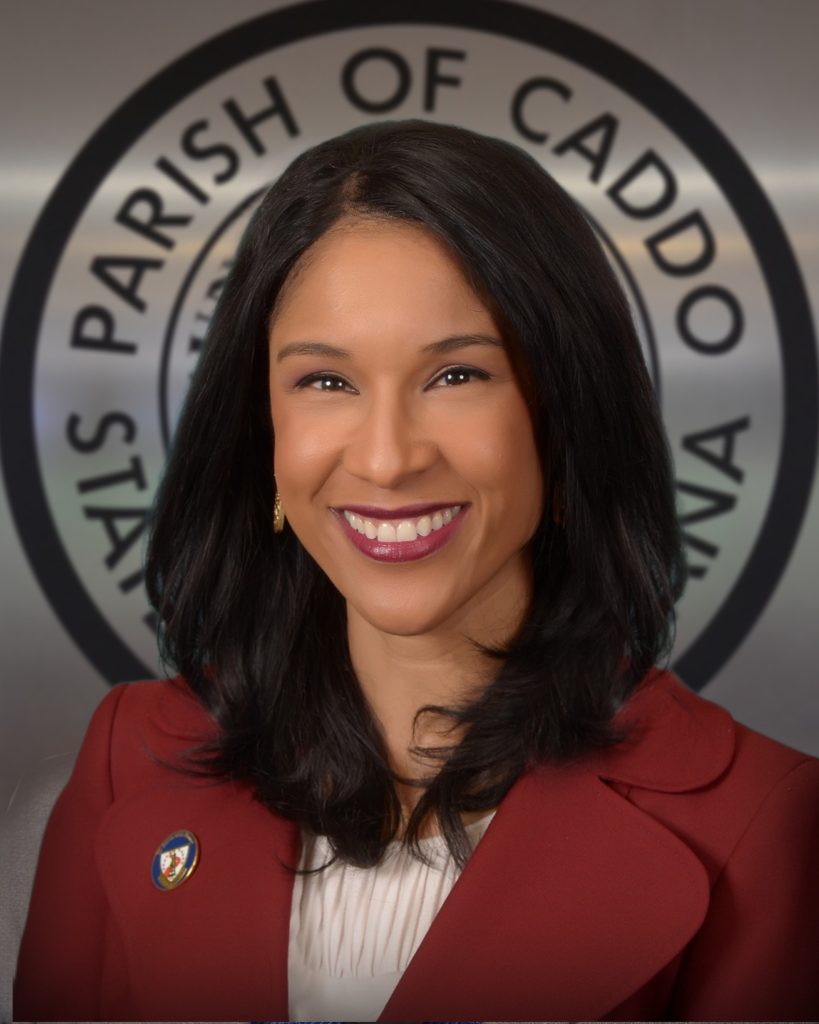 Krystle with seal | Parish of Caddo